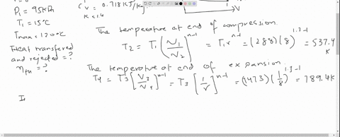 SOLVED: Someone has suggested that the air-standard Otto cycle is more accurate if the two ...