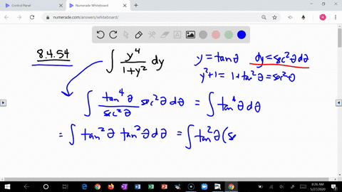 SOLVED:Trigonometric substitutions Evaluate the following integrals using trigonometric ...