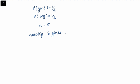 SOLVED:Assume that the probability of a boy being born is the same as ...