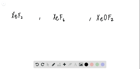 SOLVED:Determine the oxidation state of Xe and give the VSEPR structure ...