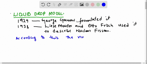 SOLVED:What is liquid drop model of nucleus? How it is used to explain ...