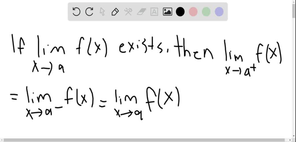 SOLVED:If you know that limx →c f(x) exists at an interior point of a domain interval of f, can ...
