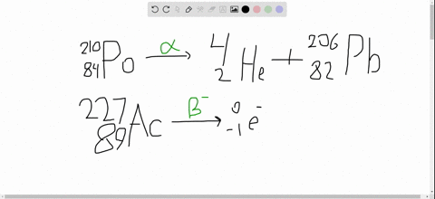 SOLVED:Write a nuclear equation for the indicated decay of each nuclide ...