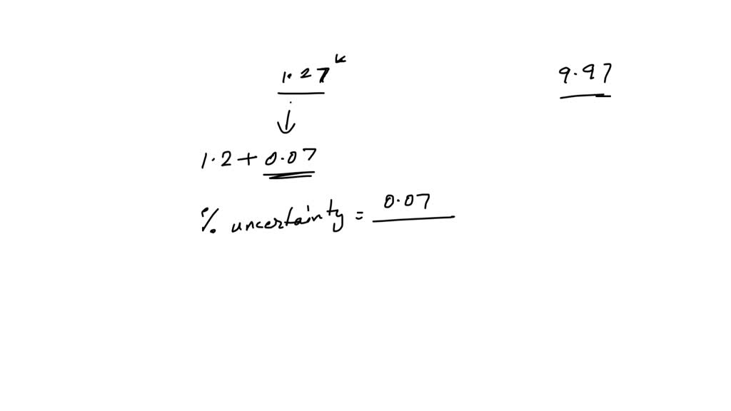 ⏩SOLVED:The numbers 1.27 and 9.97 are both good to three significant ...