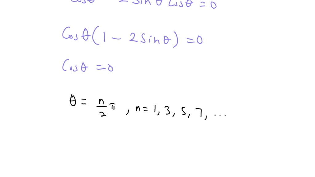 SOLVED: Find all points of intersection of the given curves. r=cosθ, r=sin2 θ | Numerade