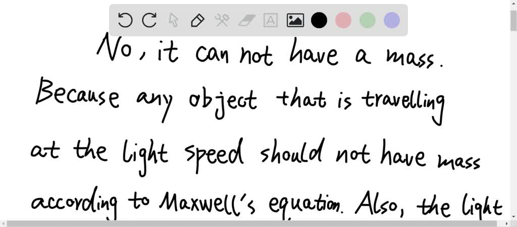 SOLVED: What are photons? Can they be called massless particles ...