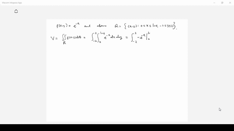 SOLVED:Find the volume of the following solids. The solid between the cylinder f(x, y)=e^-x and ...