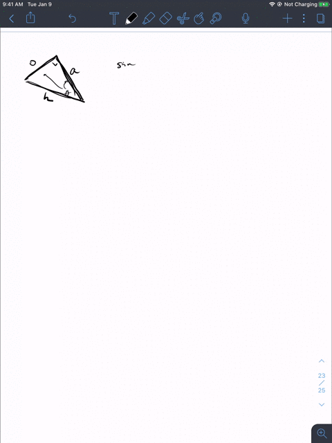 SOLVED:A right triangle with an angle θis shown in the figure. (a ...
