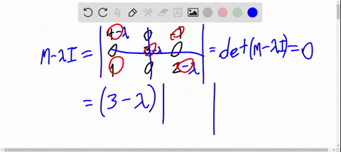SOLVED:Find the characteristic equation, the eigenvalues, and bases for ...