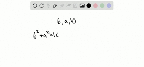 SOLVED:Geometry Find the perimeter of the triangle shown at the right ...