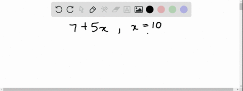 SOLVED:In Exercises 15-26, evaluate each algebraic expression for the given value or values of ...