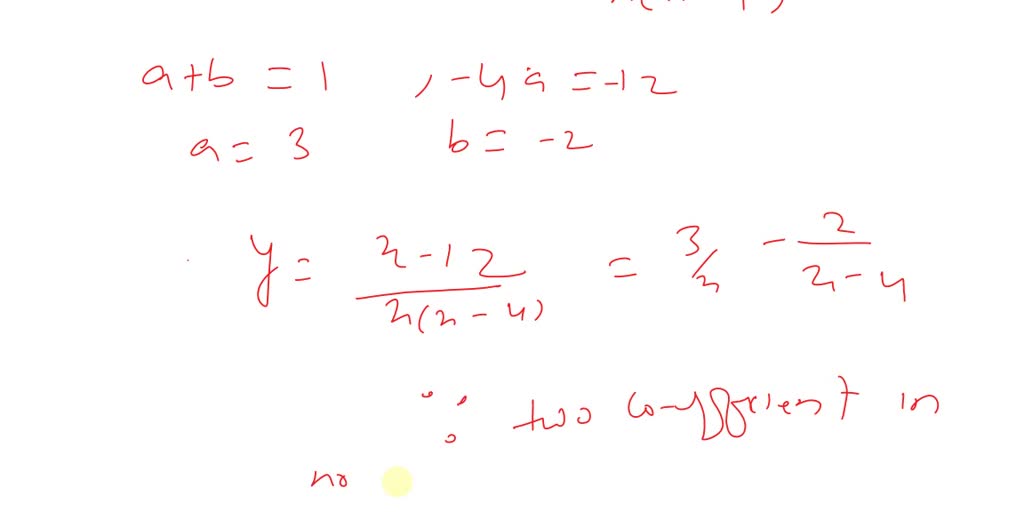 SOLVED:Write the partial fraction decomposition for the rational ...