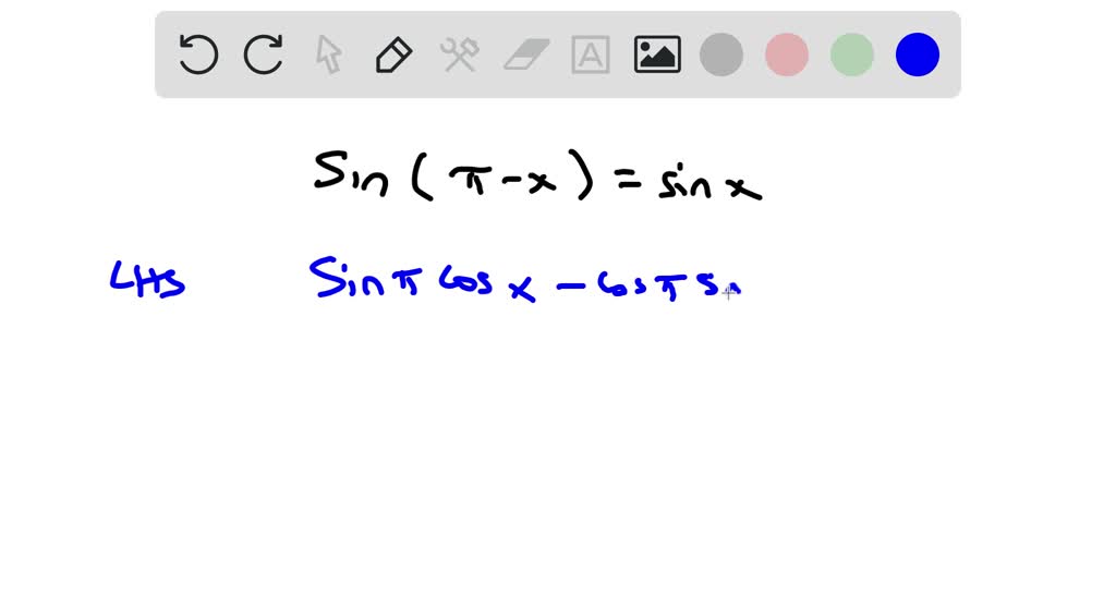 SOLVED:Verify each identity using cofunction identities for sine and ...