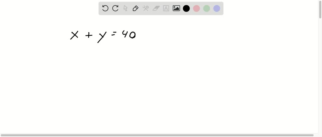 SOLVED:Solve using the five-step method A 40 -in. board is to be cut ...