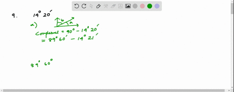 SOLVED:Find the measure of (a) the complement and (b) the supplement of ...