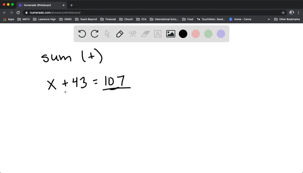 ⏩SOLVED:Let x represent the number. Use the given conditions to… | Numerade