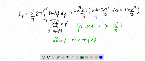 SOLVED:Variable density A solid ball is bounded by the sphere ρ=a ...