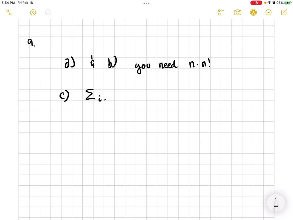 SOLVED:How many multiplications to find an n by n determinant from (a ...