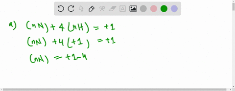 SOLVED:Determine the oxidation number of the boldface element in the following formulas for ...