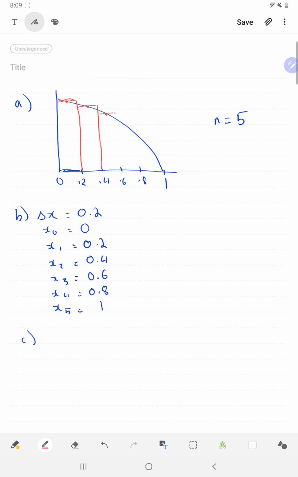 VIDEO solution:Midpoint Riemann sums Complete the following steps for the given function ...