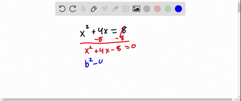 SOLVED:For each equation, determine what type of number the solutions ...