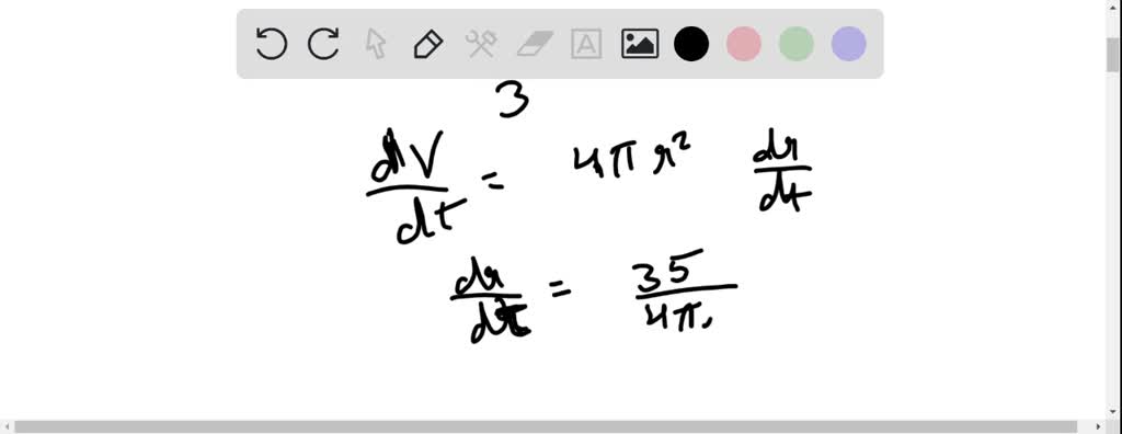 The radius of a hemispherical balloon increases from 6 cm to 12 cm as ...