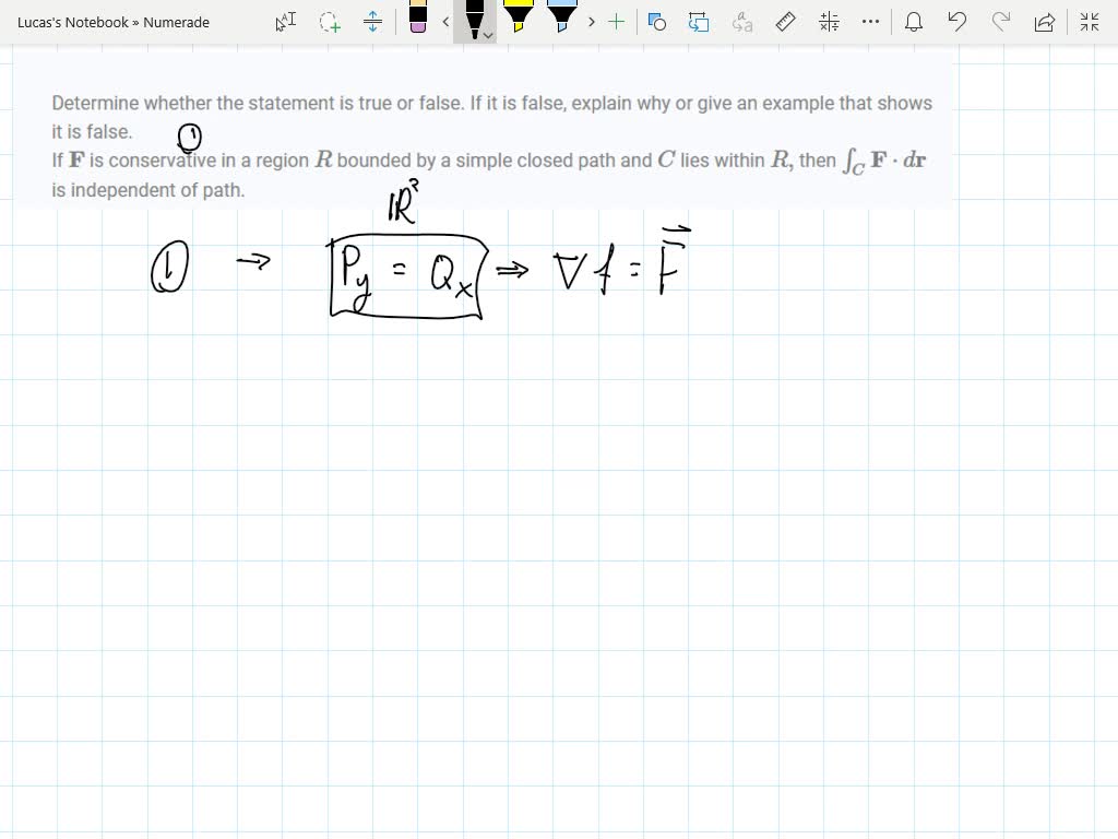 SOLVED:Determine whether the statement is true or false. If it is true ...