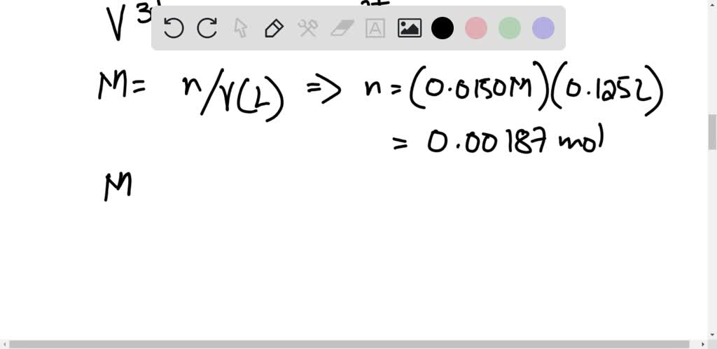 SOLVED:The vanadium(II) ion can be produced by electrolysis of a ...