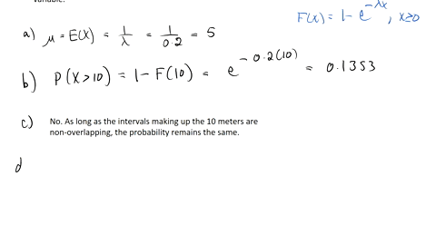 SOLVED:The time between arrivals of small aircraft at a county airport ...