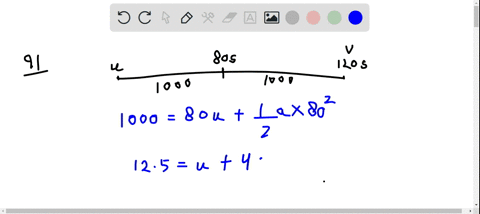 SOLVED: A motorcycle that is slowing down uniformly covers 2.0 ...