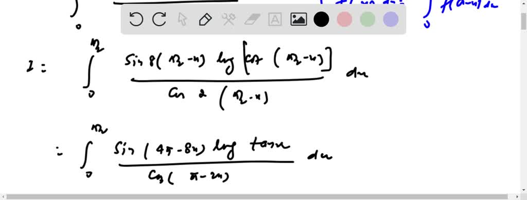 ⏩SOLVED:The value of the integral ∫0^π/ 2 (sin8 x log(cotx))/(cos2 ...
