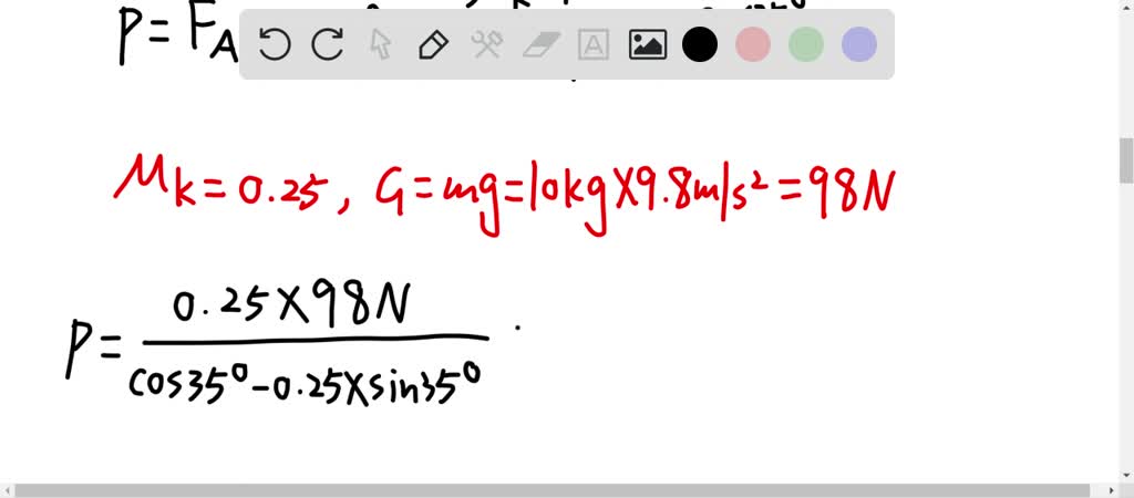 SOLVED: The 10 -kg block is attached to link A B and rests on a moving belt. Knowing that μs=0. ...