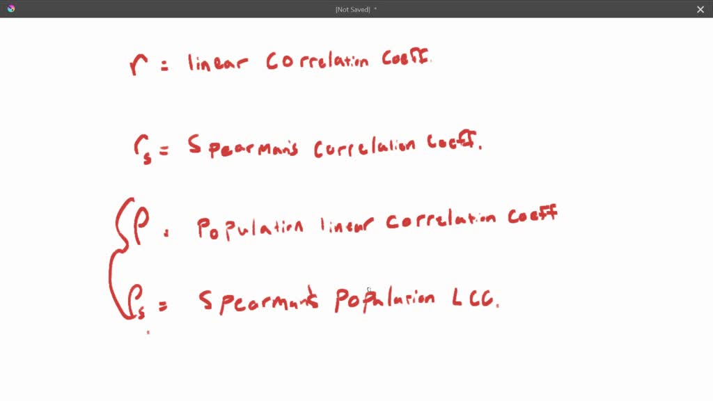SOLVED:Notation What do r, rs, ρ, and ρs denote? Why is the subscript s ...