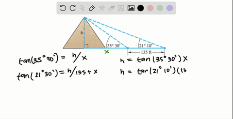 ⏩SOLVED:1. The horizontal base of a pyramid is represented by an ...