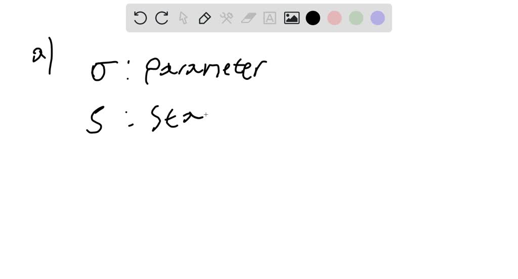 SOLVED:Two symbols are used for the standard deviation: σand s. a ...