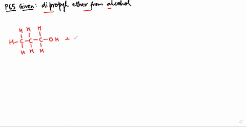 SOLVED:Write the structural formula for ethyl propyl ether.
