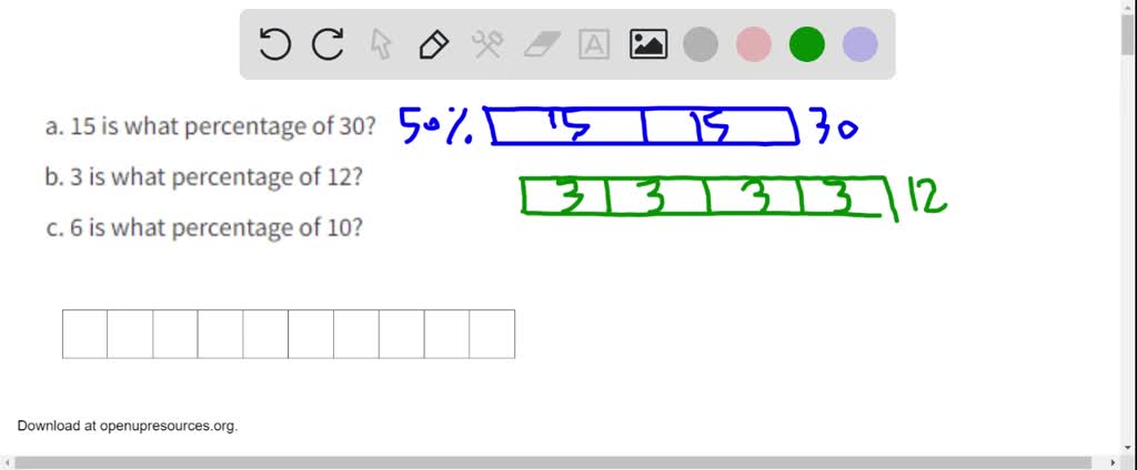 SOLVED Explain How To Calculate These Mentally A 15 Is What Percentage Of 30 B 3 Is What 
