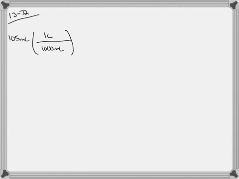 SOLVED:Calculate the mass of NaCl in a 35-mL sample of a 1.3 M NaCl solution.