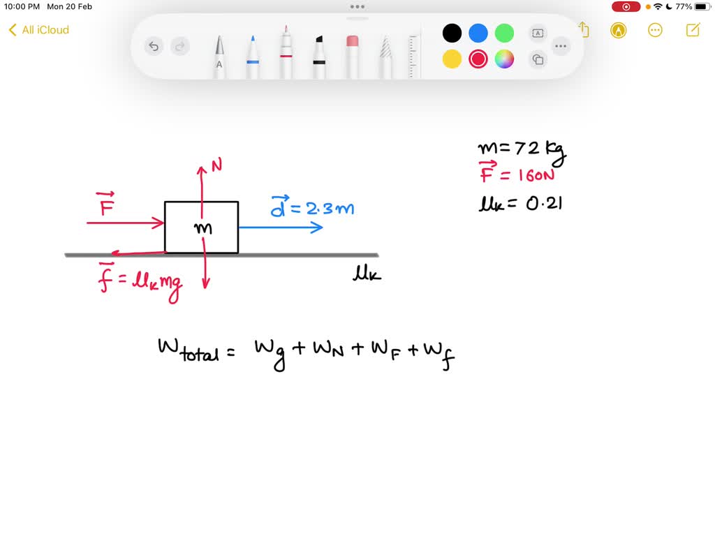 SOLVED Calculate The Coefficient Of Kinetic Friction Between A Large SOLVED Calculate The Coefficient Of Kinetic Friction Between A Large