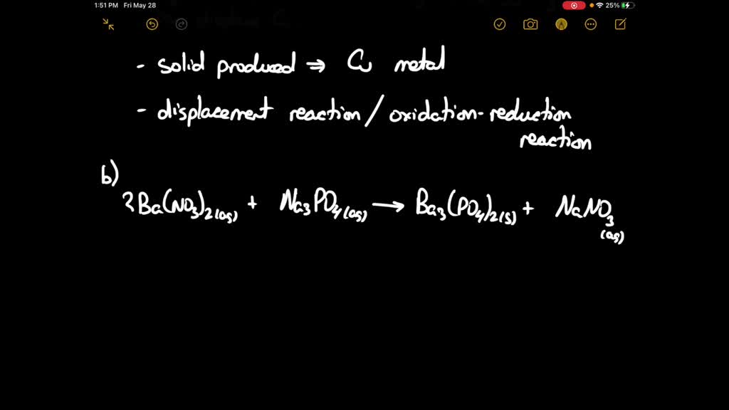 ⏩SOLVED:Predict whether or not a solid is formed when we mix the ...