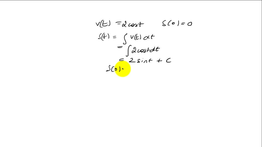 SOLVED:Given the following velocity functions of an object moving along ... SOLVED:Given the following velocity functions of an object moving along ...