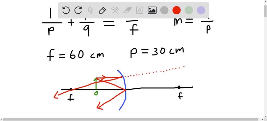 SOLVED:Repeat Exercise 77 for a concave mirror. SOLVED:Repeat Exercise 77 for a concave mirror.
