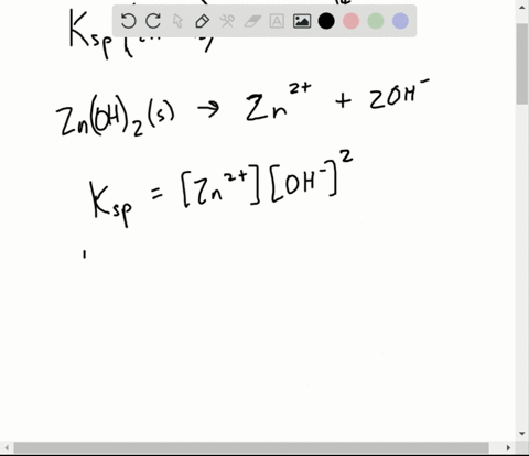 ⏩SOLVED:What is the pH of a saturated zinc hydroxide solution? | Numerade