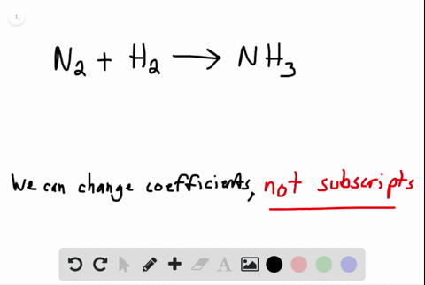 Coefficient And Subscript In A Chemical Equation - Tessshebaylo