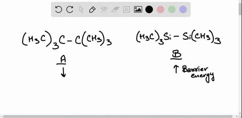 SOLVED:Find the number of compounds having higher bond rotation energy ...