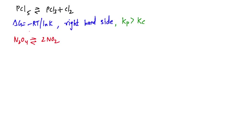 ⏩SOLVED:Match the following Column-I (a) PCl5( g) ⇌PCl3( g)+Cl2( g ...