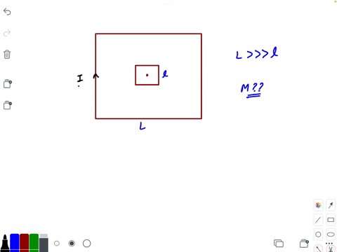 SOLVED:A small square loop of wire of side ℓis placed inside a large square loop of wire of side ...