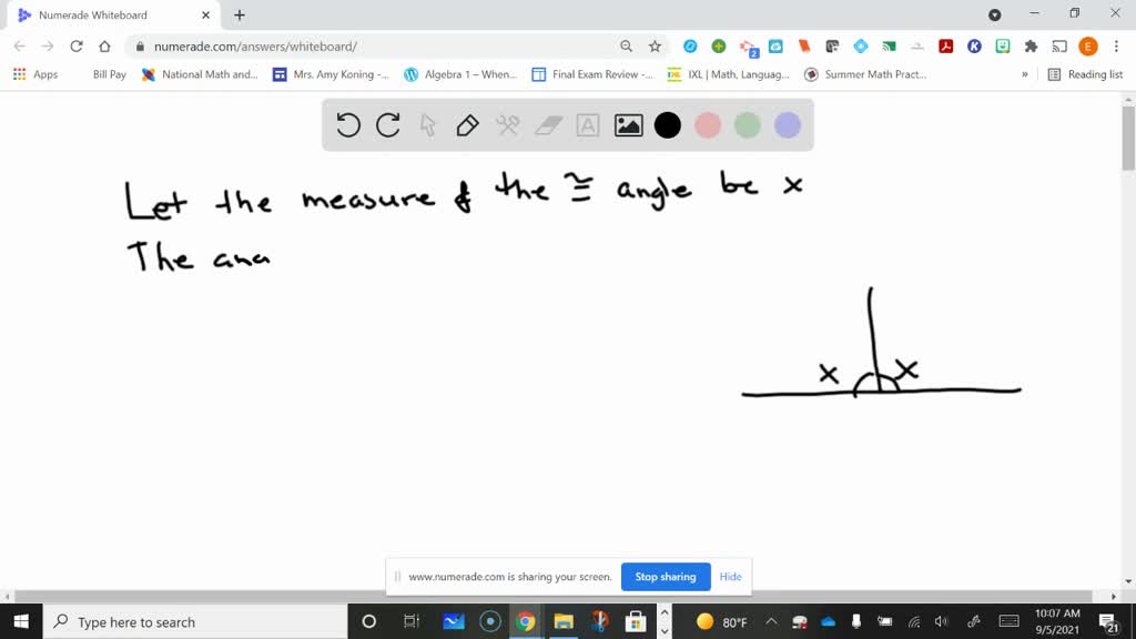 SOLVED:Using algebra, write a paragraph proof that explains why the ...
