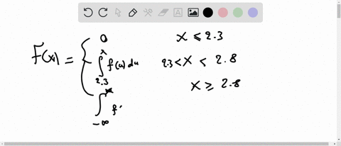 SOLVED:Determine the cumulative distribution function for the distribution in Exercise 4-11. Use ...