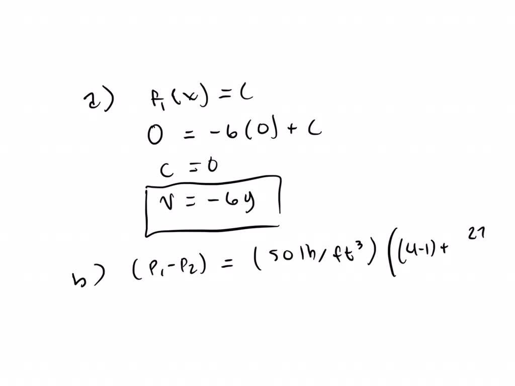 SOLVED:The continuity equation in fluid dynamics for steady fluid flow through a stream tube ...